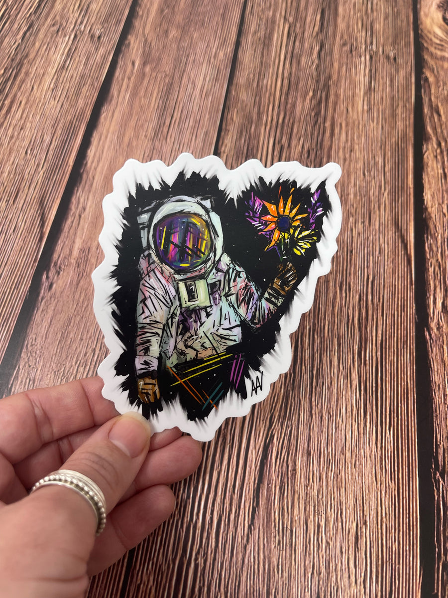 Astronaut Vinyl Decal Sticker – Third Wolf - Alexa Varano