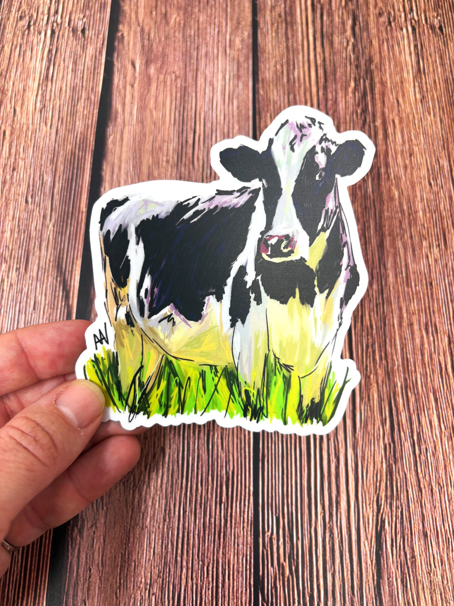 Dairy Cow Vinyl Decal Sticker – Third Wolf - Alexa Varano