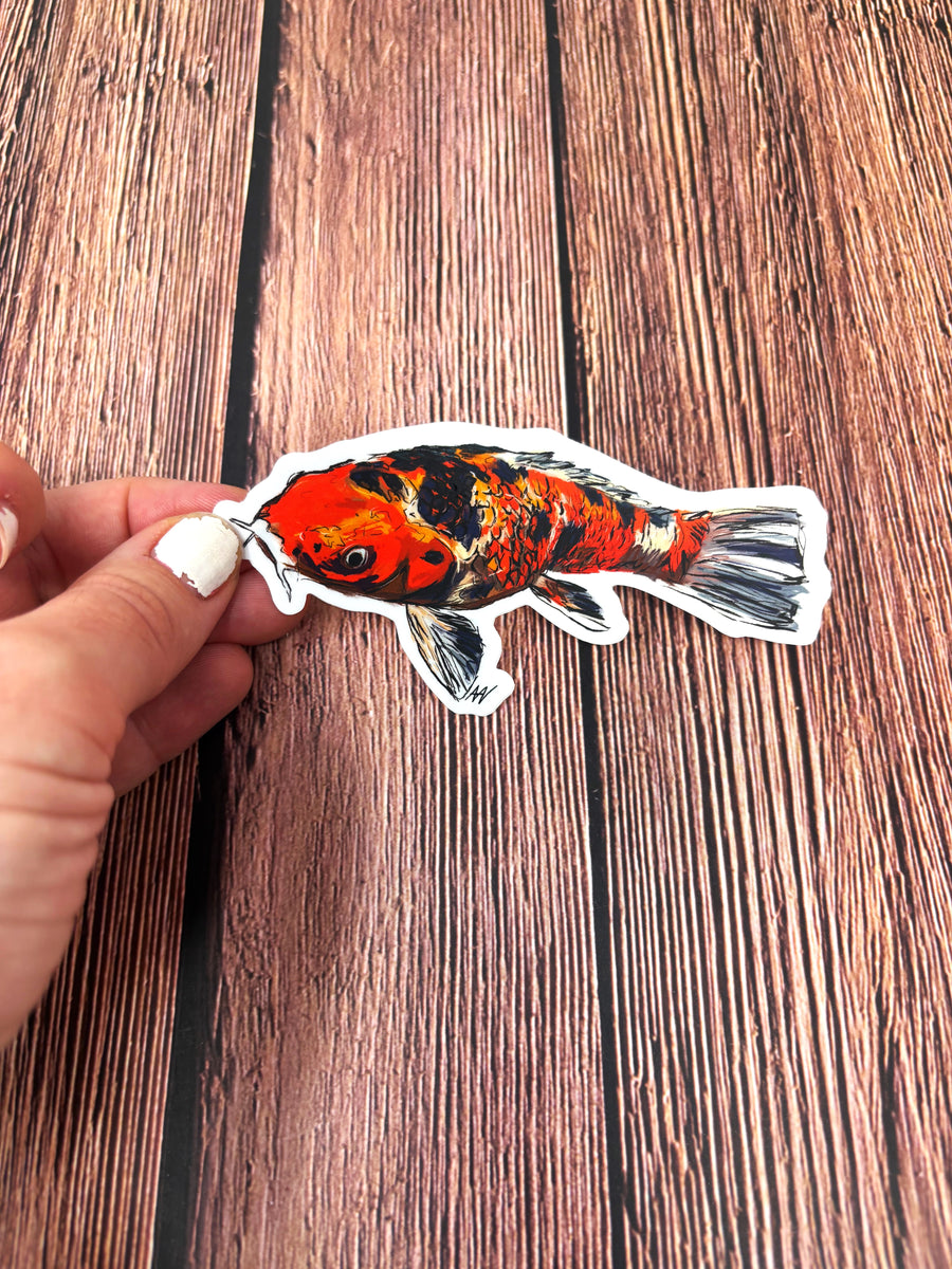 Koi Vinyl Decal Sticker – Third Wolf - Alexa Varano